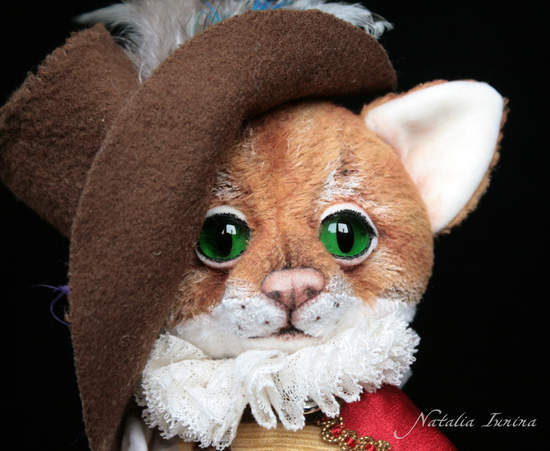 The Booted Cat by Natalia Iunina - Bear Pile