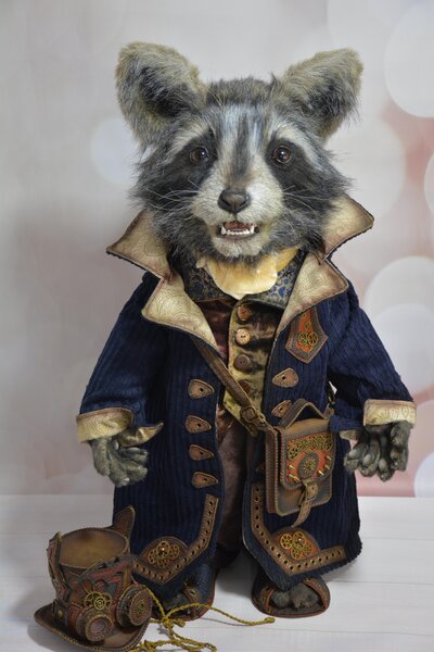 Raccoon Robbie by Pogorelaya Daria - Bear Pile