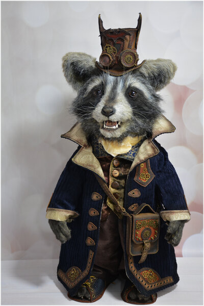 Raccoon Robbie by Pogorelaya Daria - Bear Pile
