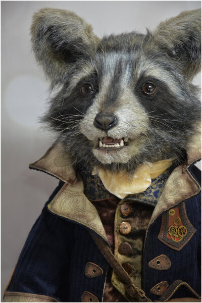 Raccoon Robbie by Pogorelaya Daria - Bear Pile