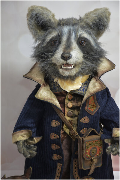 Raccoon Robbie by Pogorelaya Daria - Bear Pile