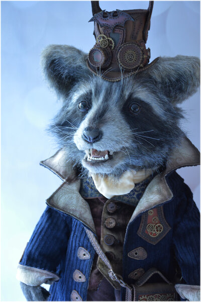 Raccoon Robbie by Pogorelaya Daria - Bear Pile
