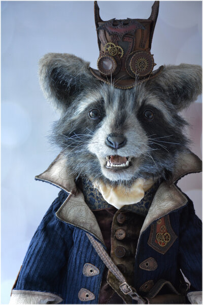 Raccoon Robbie by Pogorelaya Daria - Bear Pile