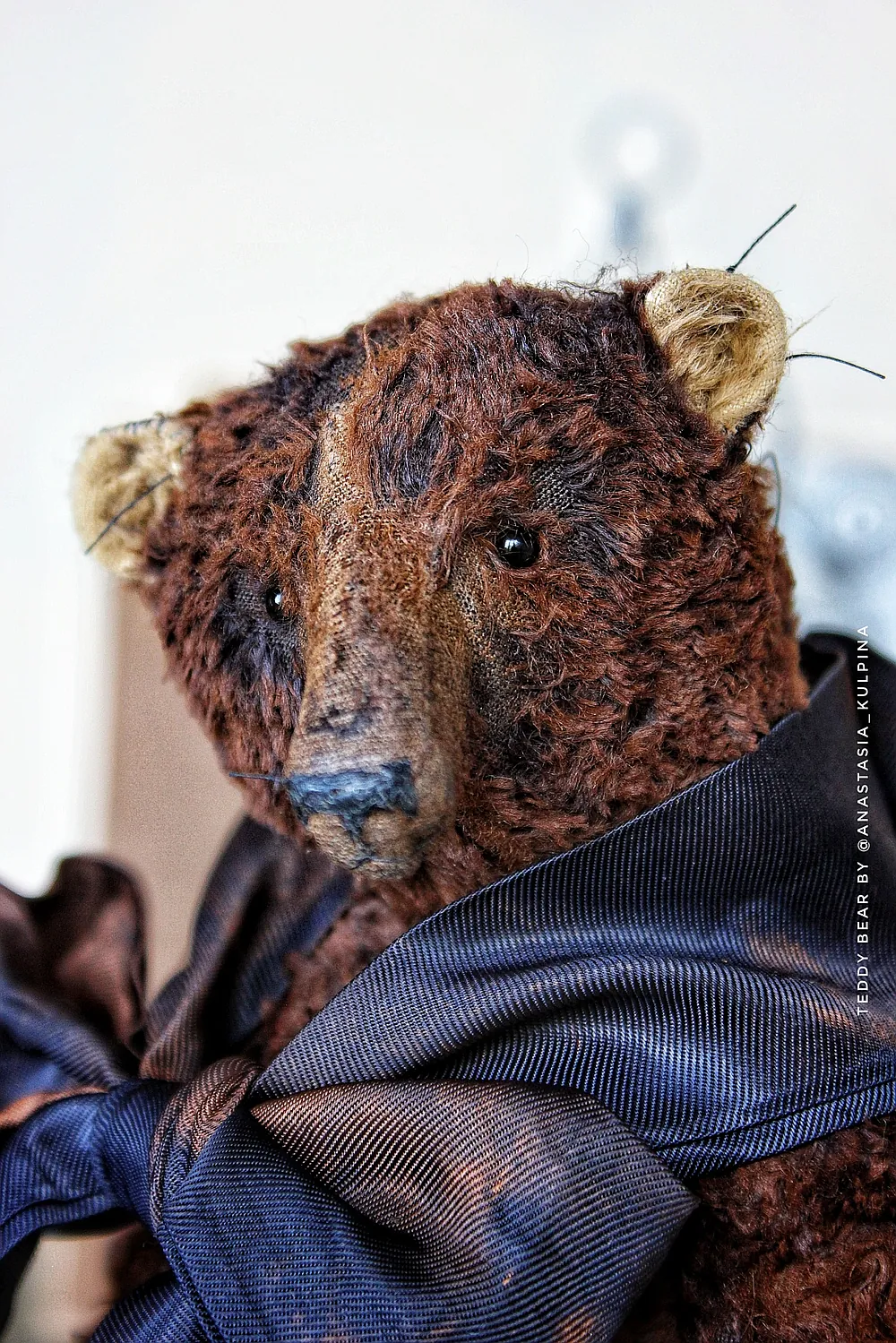 Brownie Teddy Bear by Anastasia Kulpina - Bear Pile