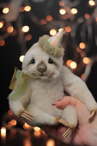 Baby Sloths by Julia Svyatokha - Bear Pile