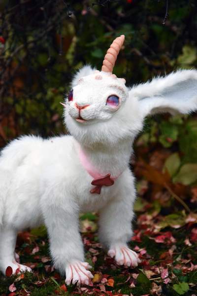 Richard the Unicorn Rabbit / Bunny by Asel Rin - Bear Pile