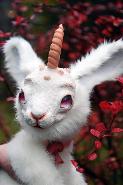Richard the Unicorn Rabbit / Bunny by Asel Rin - Bear Pile