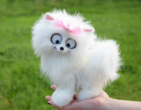 Gidget. Pomeranian. The secret life of pets by Asel Rin - Bear Pile