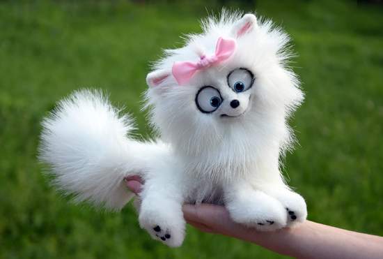 Gidget. Pomeranian. The secret life of pets by Asel Rin - Bear Pile