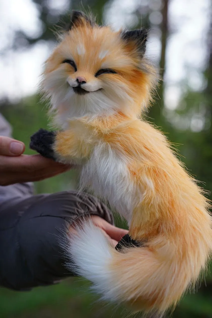 Pink nose foxy by Asel Rin - Bear Pile