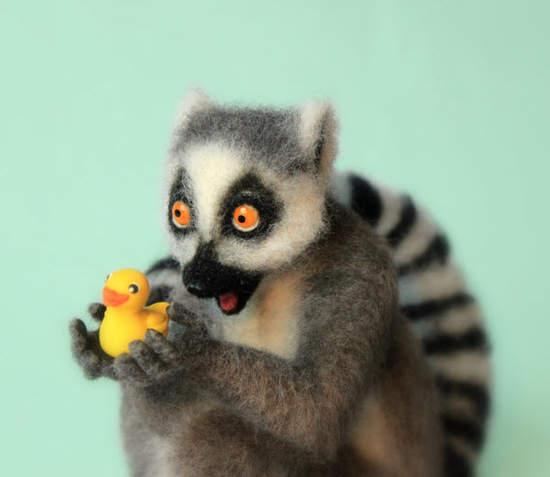 Lemur by Teplyakova Daria - Bear Pile
