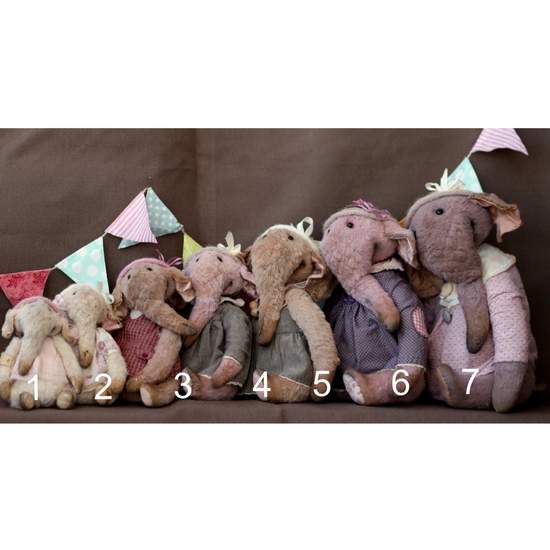 seven elephants of happiness by glarchik - Bear Pile