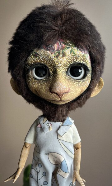 First Payment TeddyBlythe Monkey Oliver by Raginevich Natasha Bear Pile