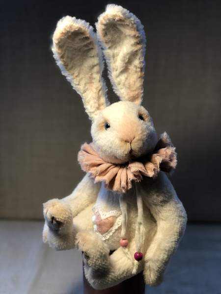 Mona, the white rabbit by Marina HENMAN of Bear Rhymes - Bear Pile