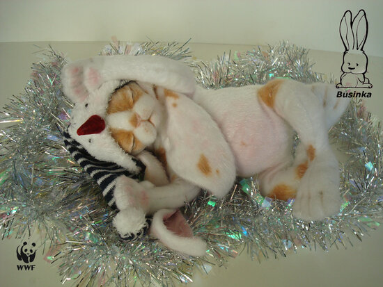 Christmas bunny by Ageenkova Olga, Businka - Bear Pile