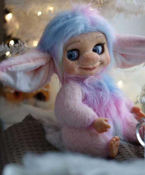 Elf Louis,teddy elf by Julia Kurakina - Bear Pile