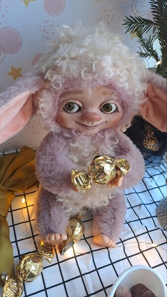 Elf Morris,teddy elf by Julia Kurakina - Bear Pile