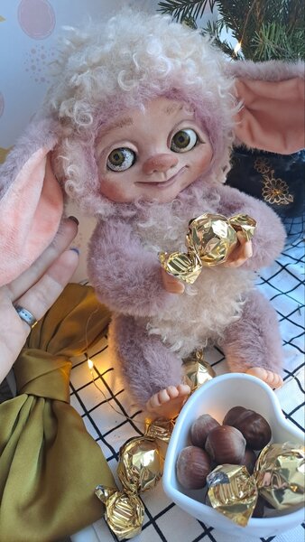 Elf Morris,teddy elf by Julia Kurakina - Bear Pile