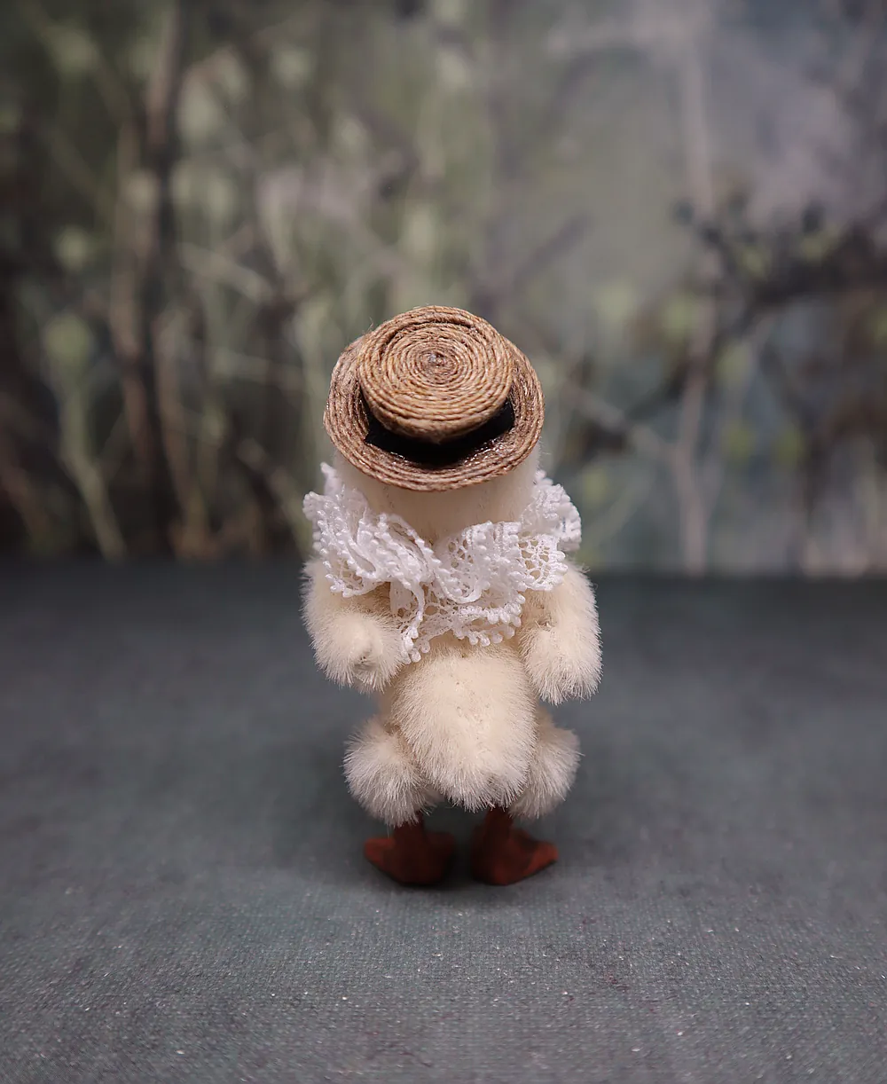 White Dodo bird Lily by Marina Blakytna - Bear Pile