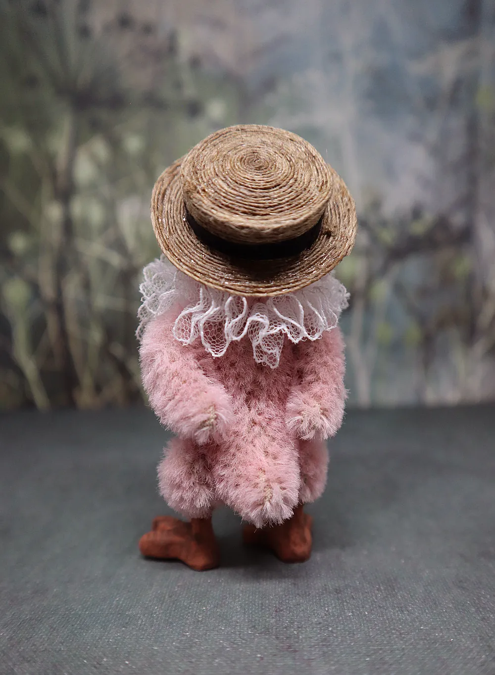 Mohair Dodo bird Pinky by Marina Blakytna - Bear Pile