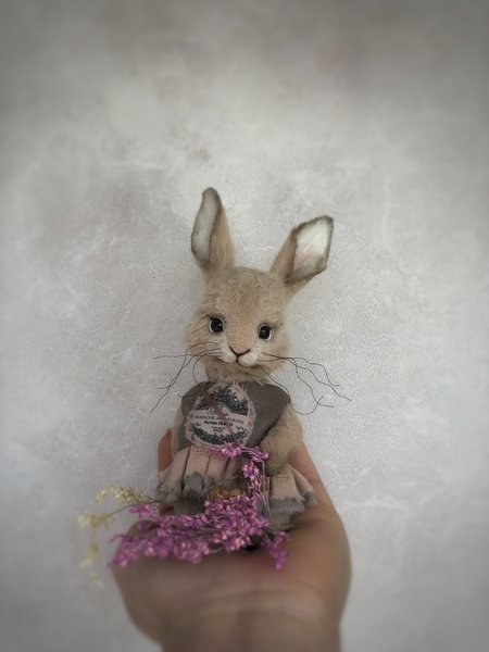 Little cute Evelyn Rabbit by Lena Beloborodova - Bear Pile