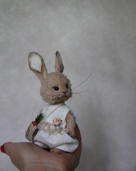 Little cute Valery Rabbit by Lena Beloborodova - Bear Pile