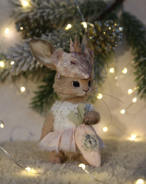 Little cute Lucy Rabbit by Lena Beloborodova - Bear Pile