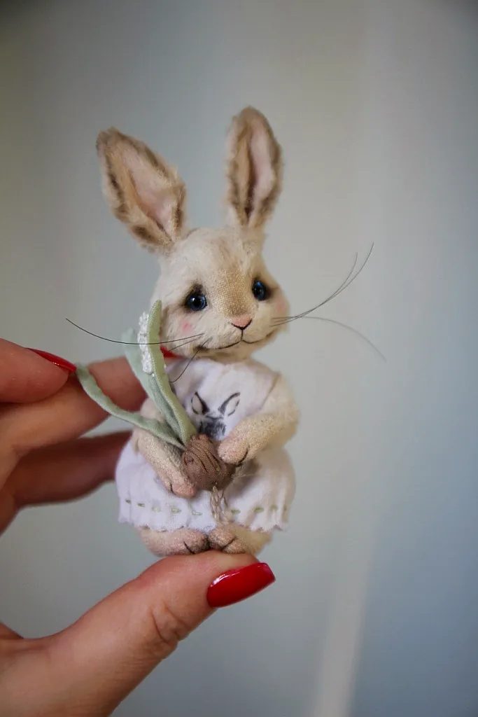 Cute Maya Rabbit by Lena Beloborodova - Bear Pile