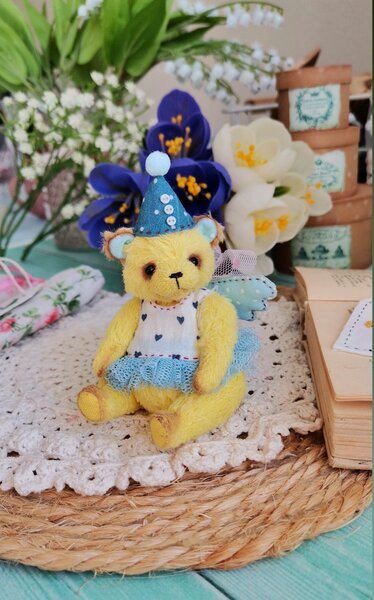 Lemon Teddy bear by TattyToy - Bear Pile