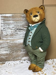Bear teddy Brian by Olga Kovalchuk - Bear Pile
