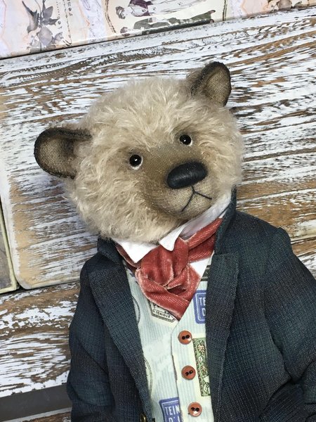 Bear teddy Brian by Olga Kovalchuk - Bear Pile