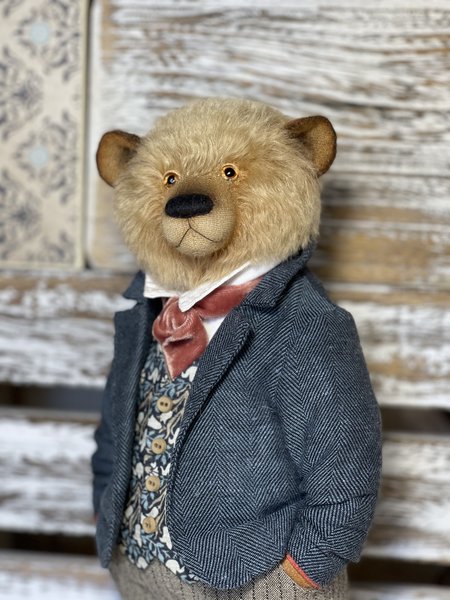 Bear teddy Frank by Olga Kovalchuk - Bear Pile