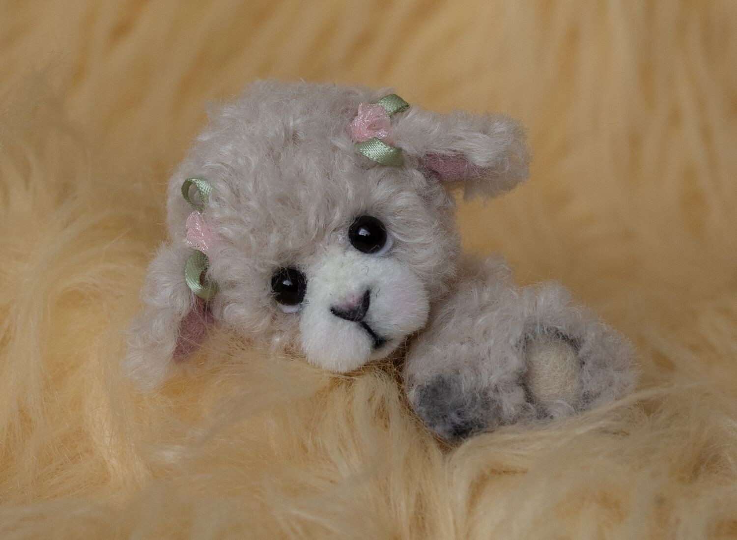Lisbeth Lamb by Jo Symon - Joxy Bears - Bear Pile