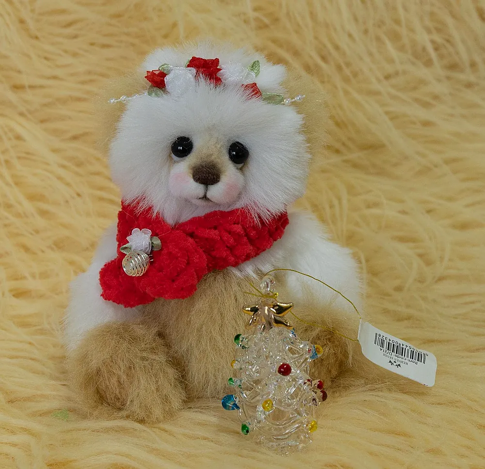 Christmas Rose by Jo Symon - Joxy Bears - Bear Pile