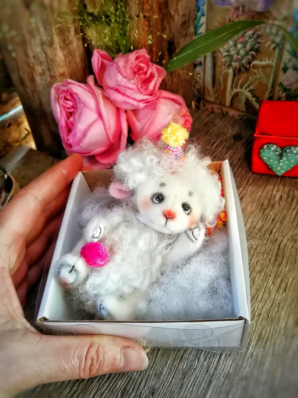 Lamb Momo by Olga Maslova - Bear Pile
