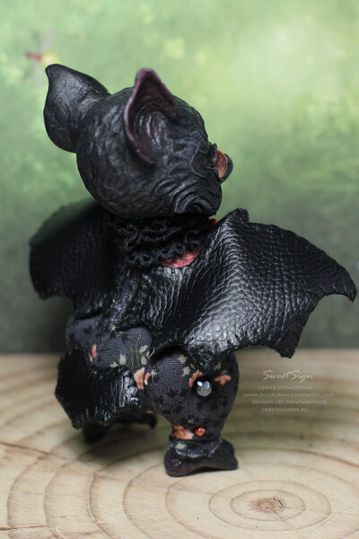 Pinky the Bat by Svetlana Polupanova - Bear Pile