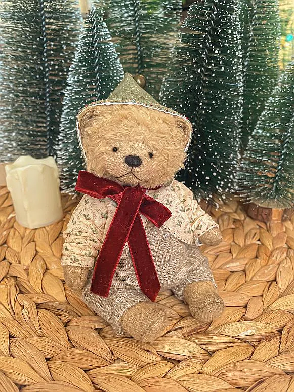 Christmas gnome by Zulfiya Saifullina - Bear Pile