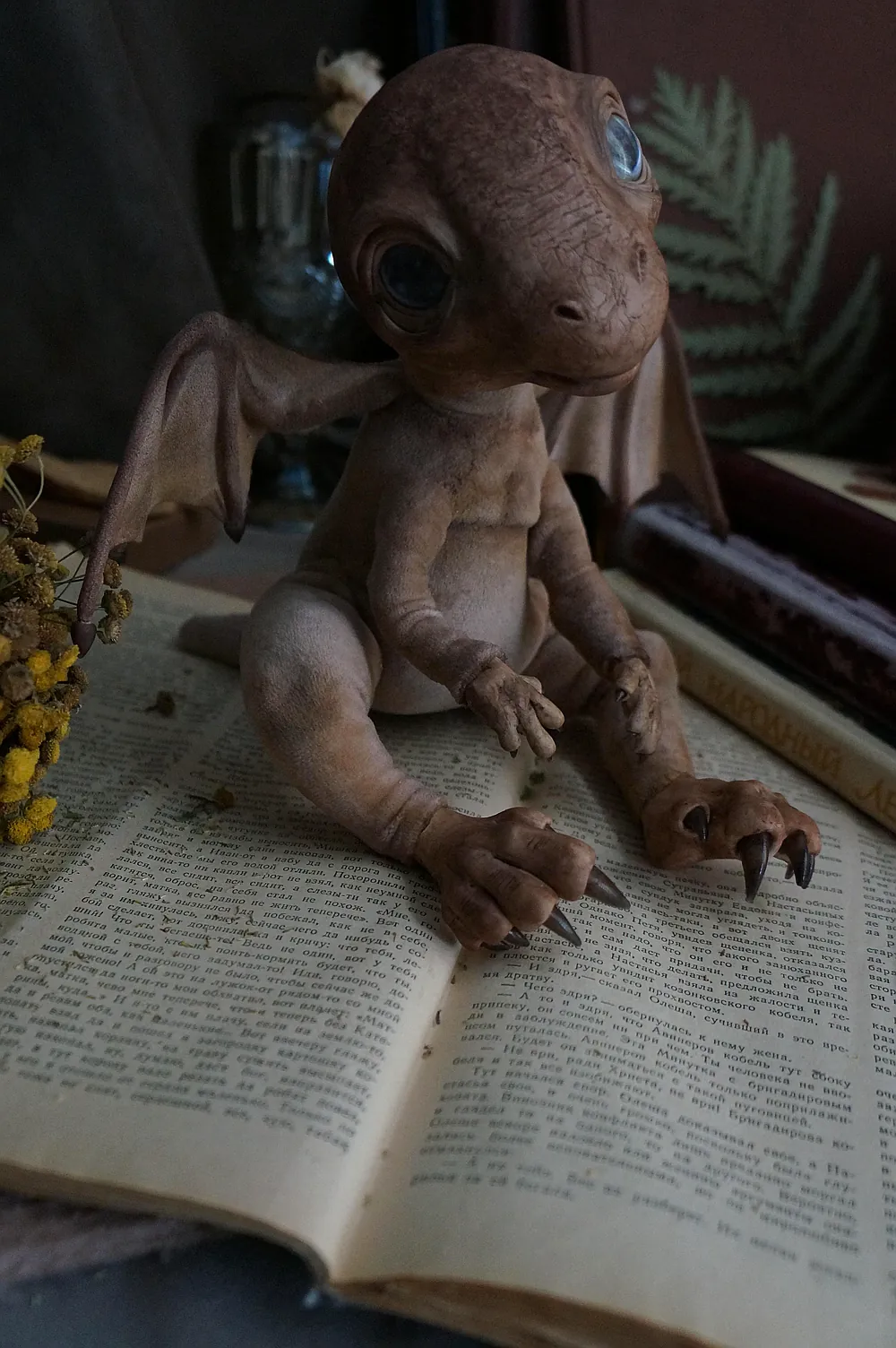 Gargoyle Goldie by Tatiana Zinchenko - Bear Pile