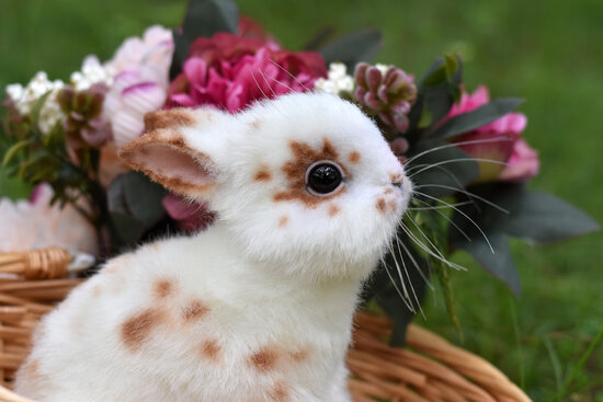 Rabbit by Yulia Leonovich - Bear Pile